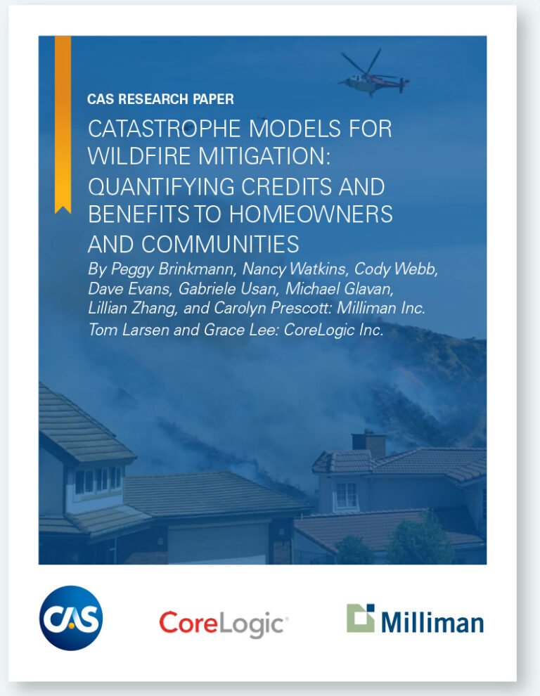 Mitigation That Matters: A Wildfire Case Study - Actuarial Review Magazine