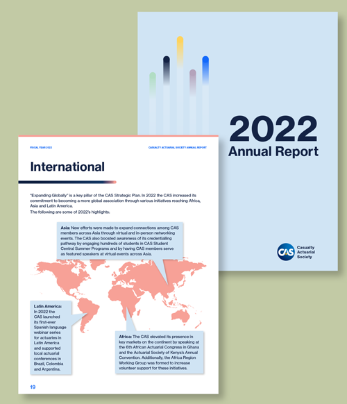 CAS 2022 Annual Report Released - Actuarial Review Magazine