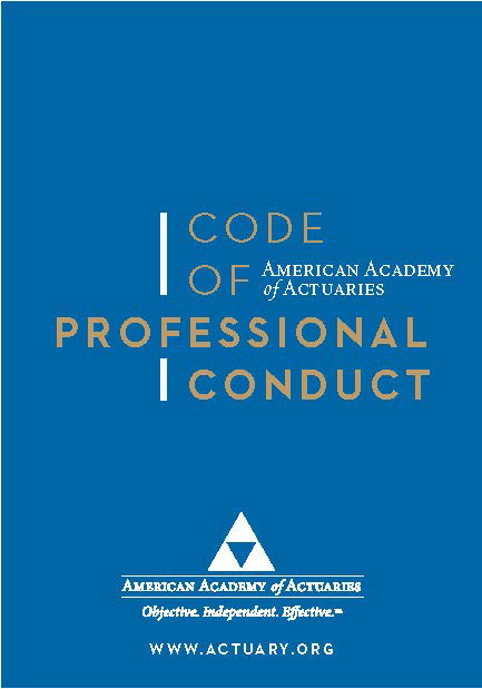The Actuary’s Guide to the Code of Professional Conduct (Part 1 ...